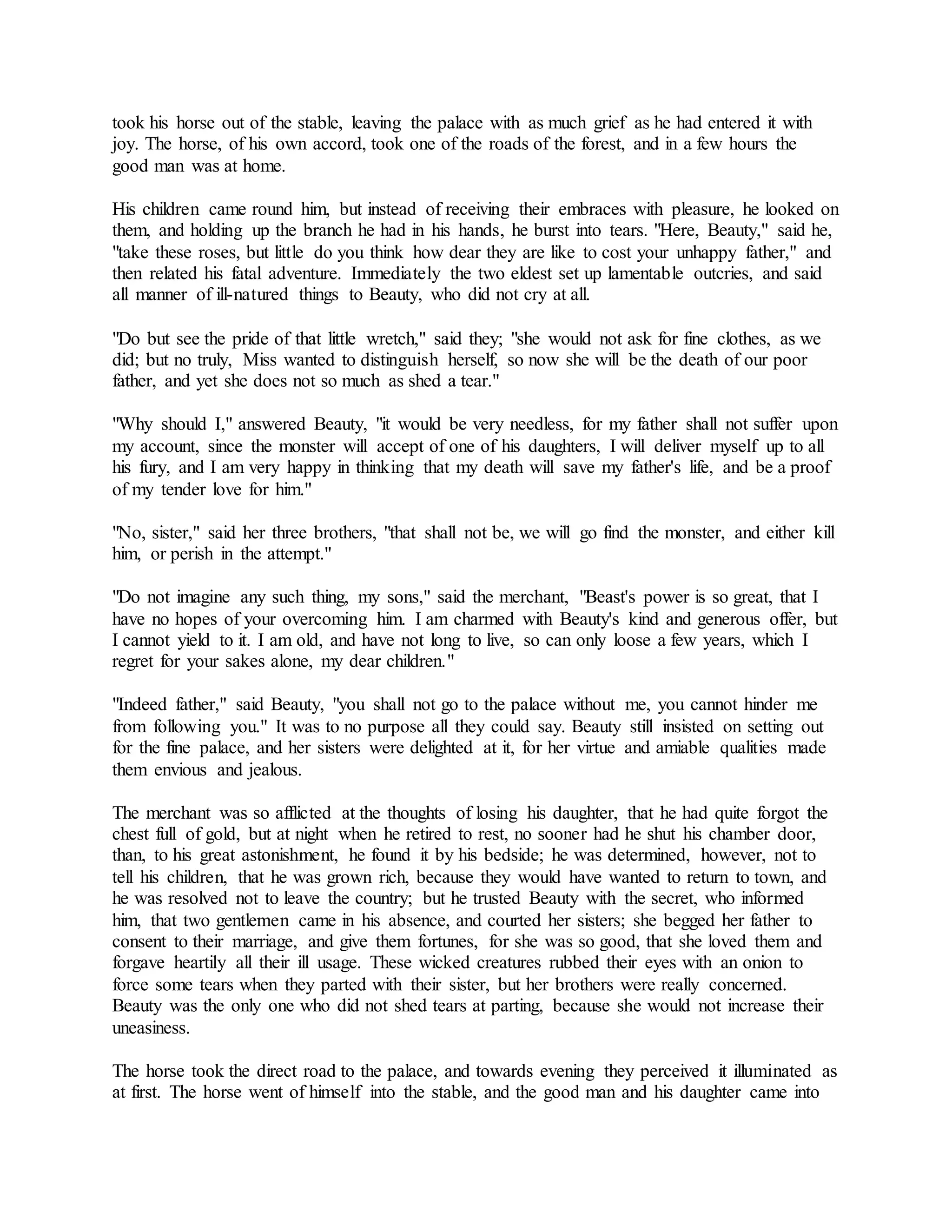 Beauty and the Beast | DOCX