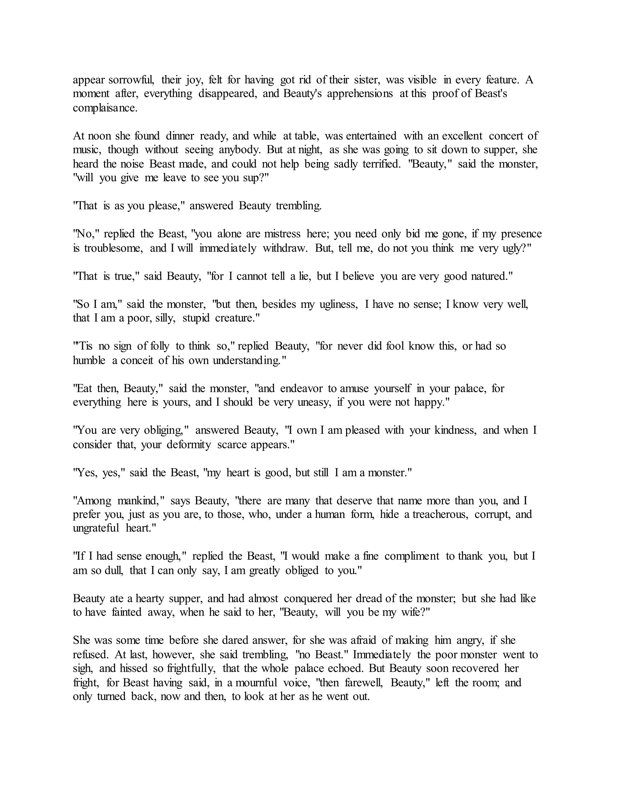 Beauty and the Beast | DOCX