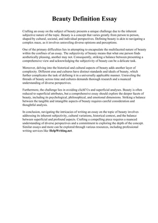 Beauty Definition Essay.pdf