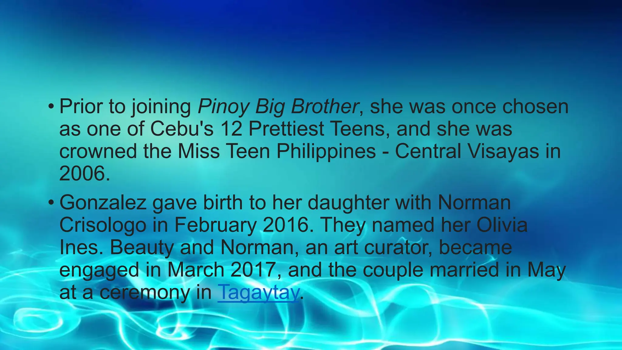 Beauty Gonzales Biography, Life, Career and Film.pptx