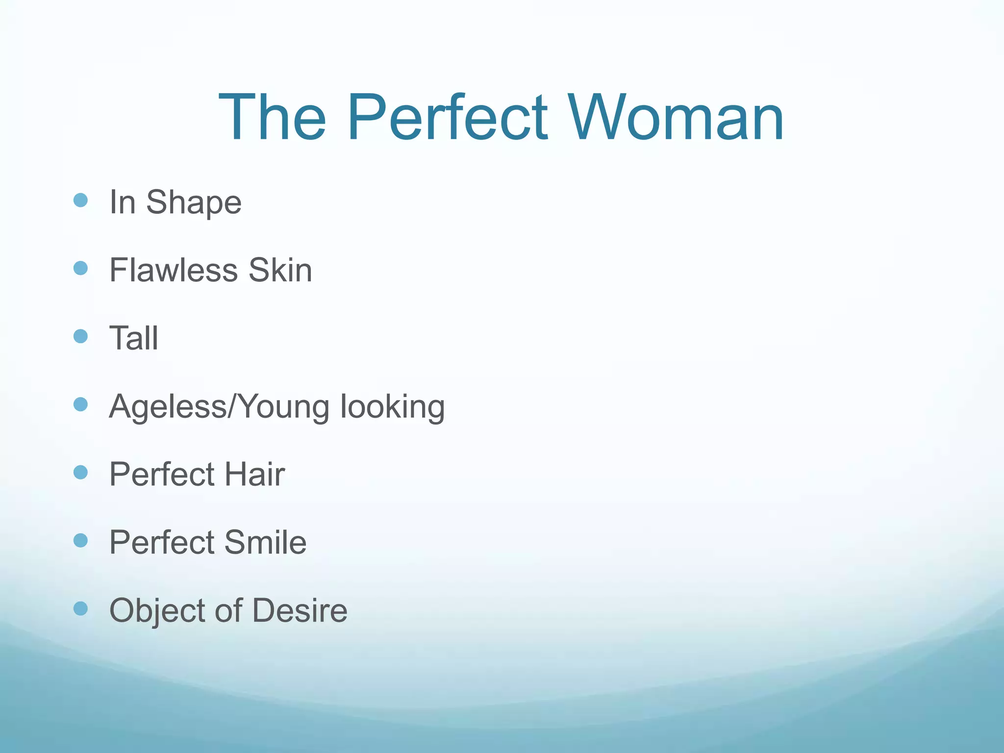 Beauty ideals | PPTX