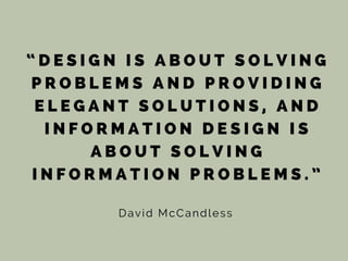 David McCandless: The Beauty of Data Visualization | PDF