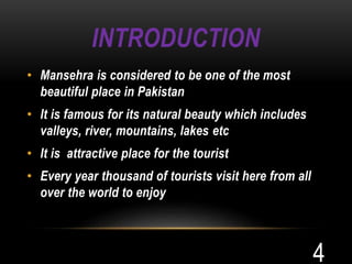 Beauty of mansehra | PPTX