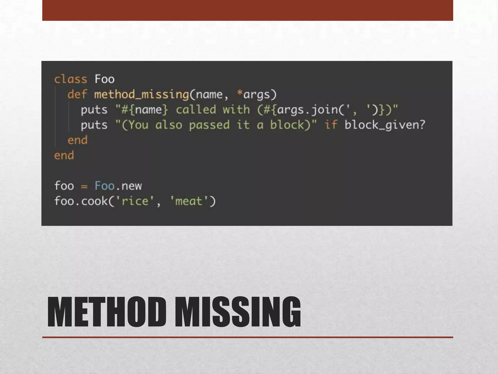 Beauty of metaprogramming | PPTX