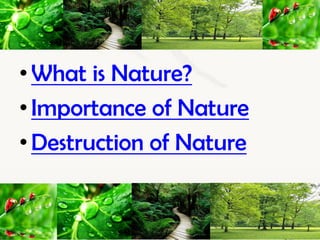 Beauty of Nature PDF ABM 1 | PDF