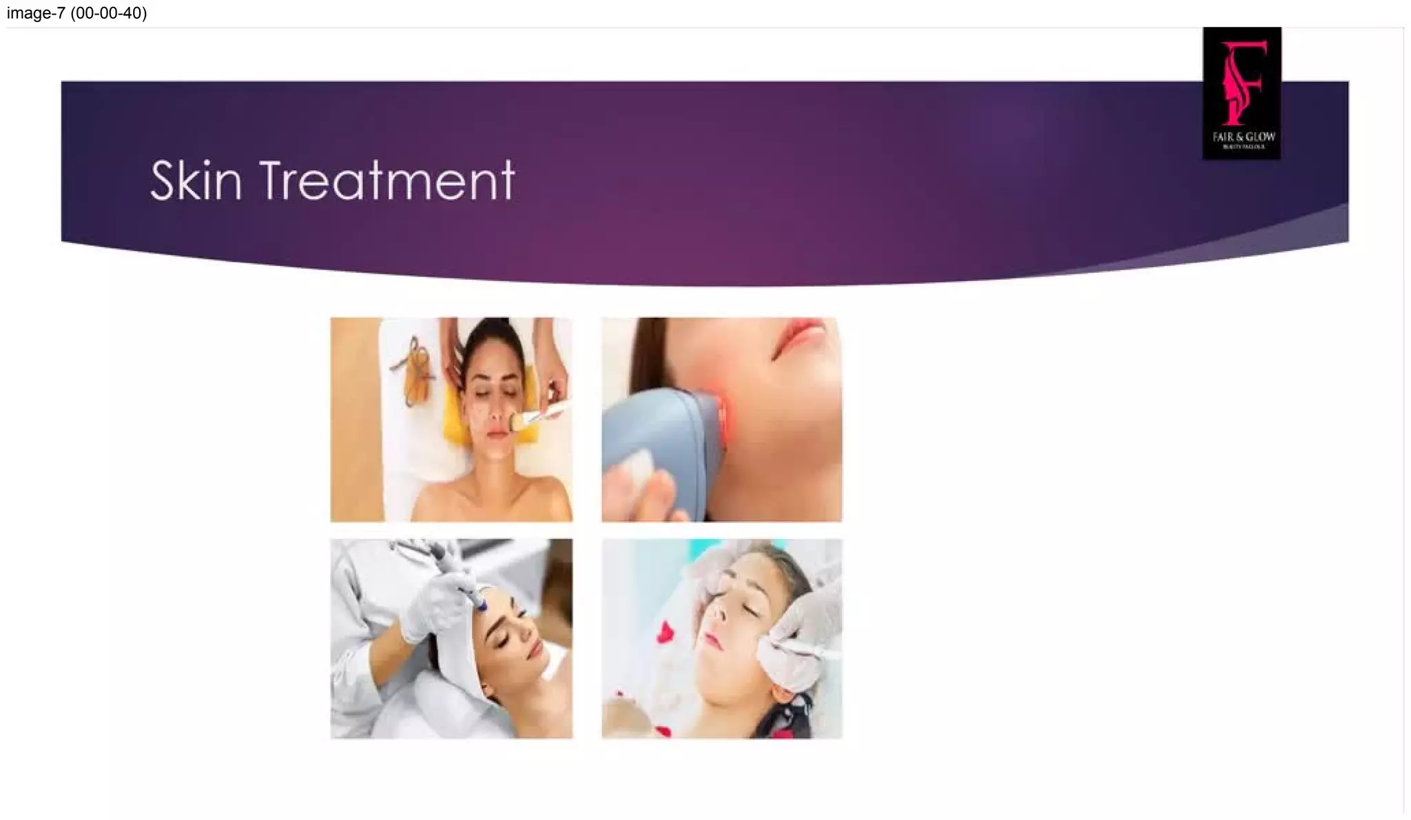 Beauty parlour in kottayam | Fair & Glow | PPT