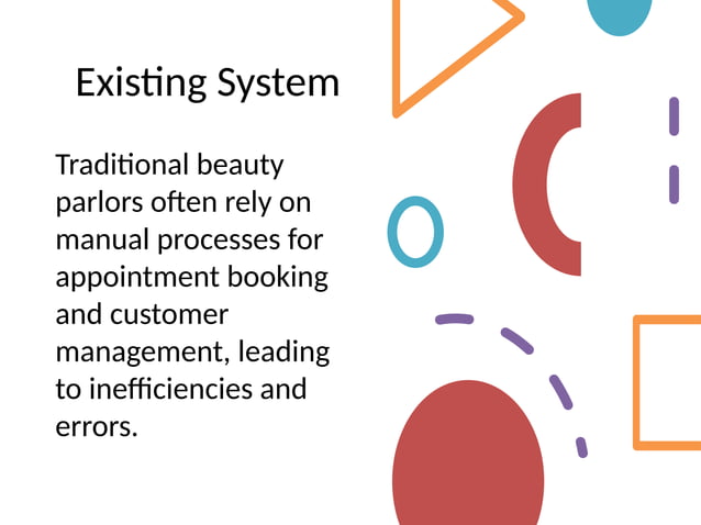 Beauty_Parlour_Management_System in php sql for final year project | PPTX