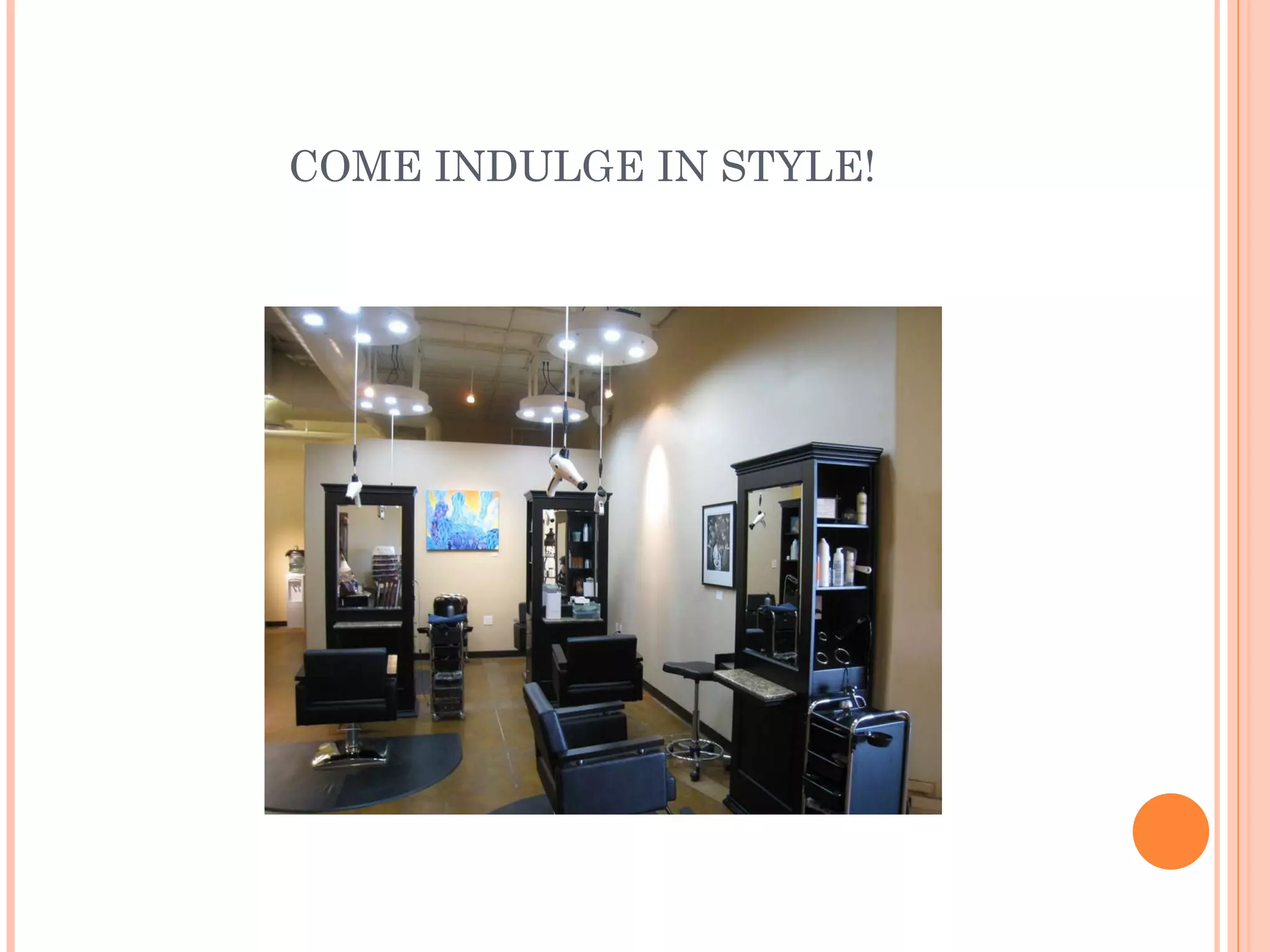 Introduction to Beauty salon | PPT