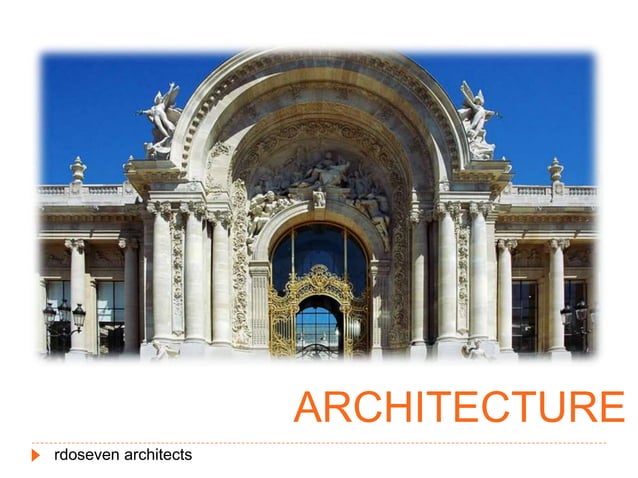 Beaux art architecture style | PPTX