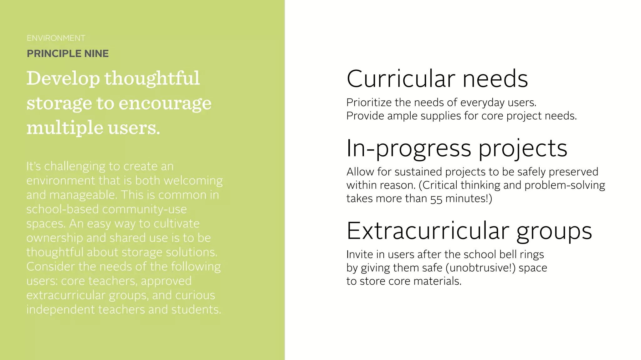 10 Principles for Designing Your Makerspace—Detailed version | PDF