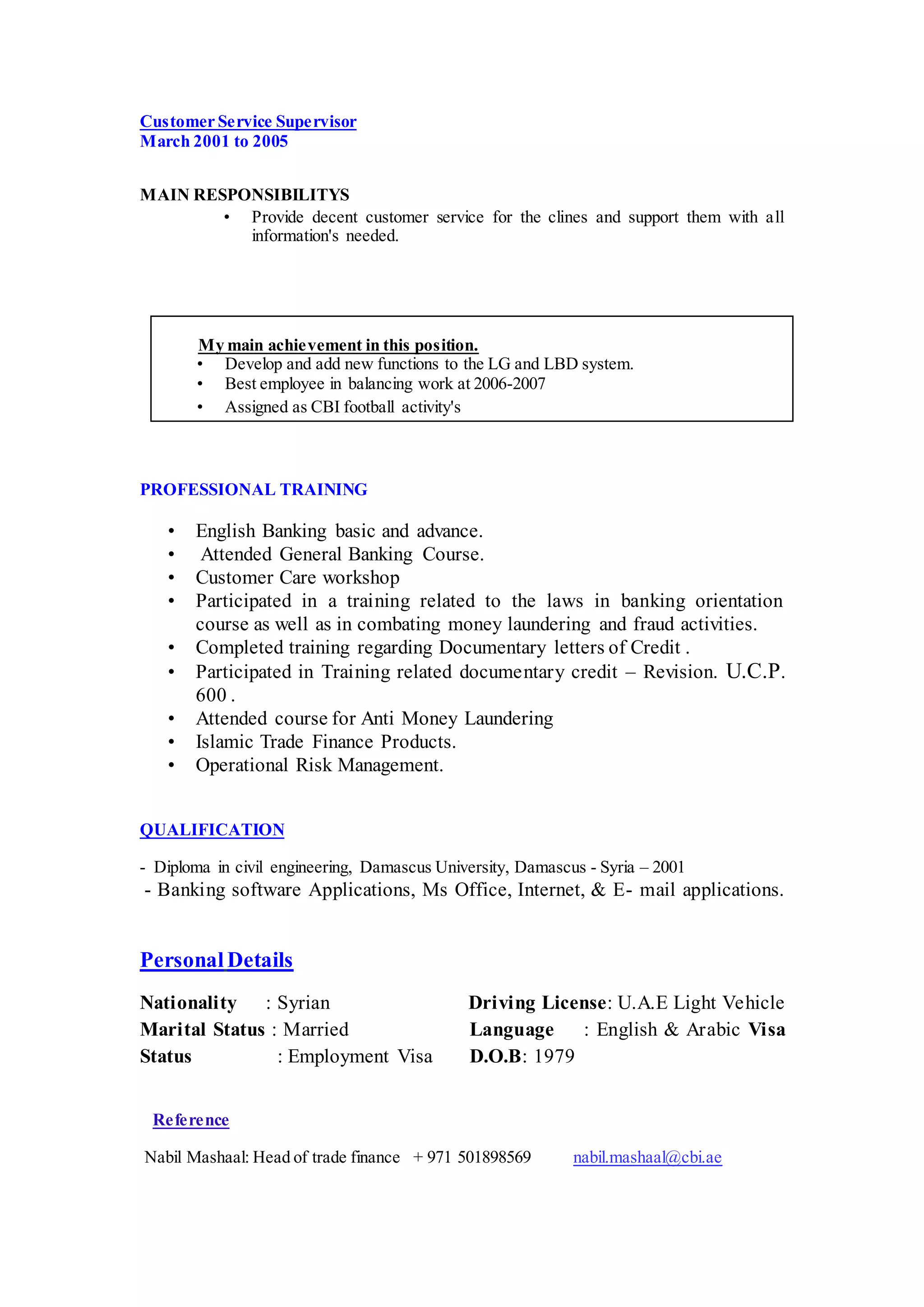 Osama CV | PDF