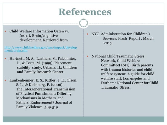 Promoting a trauma informed lens | PPT