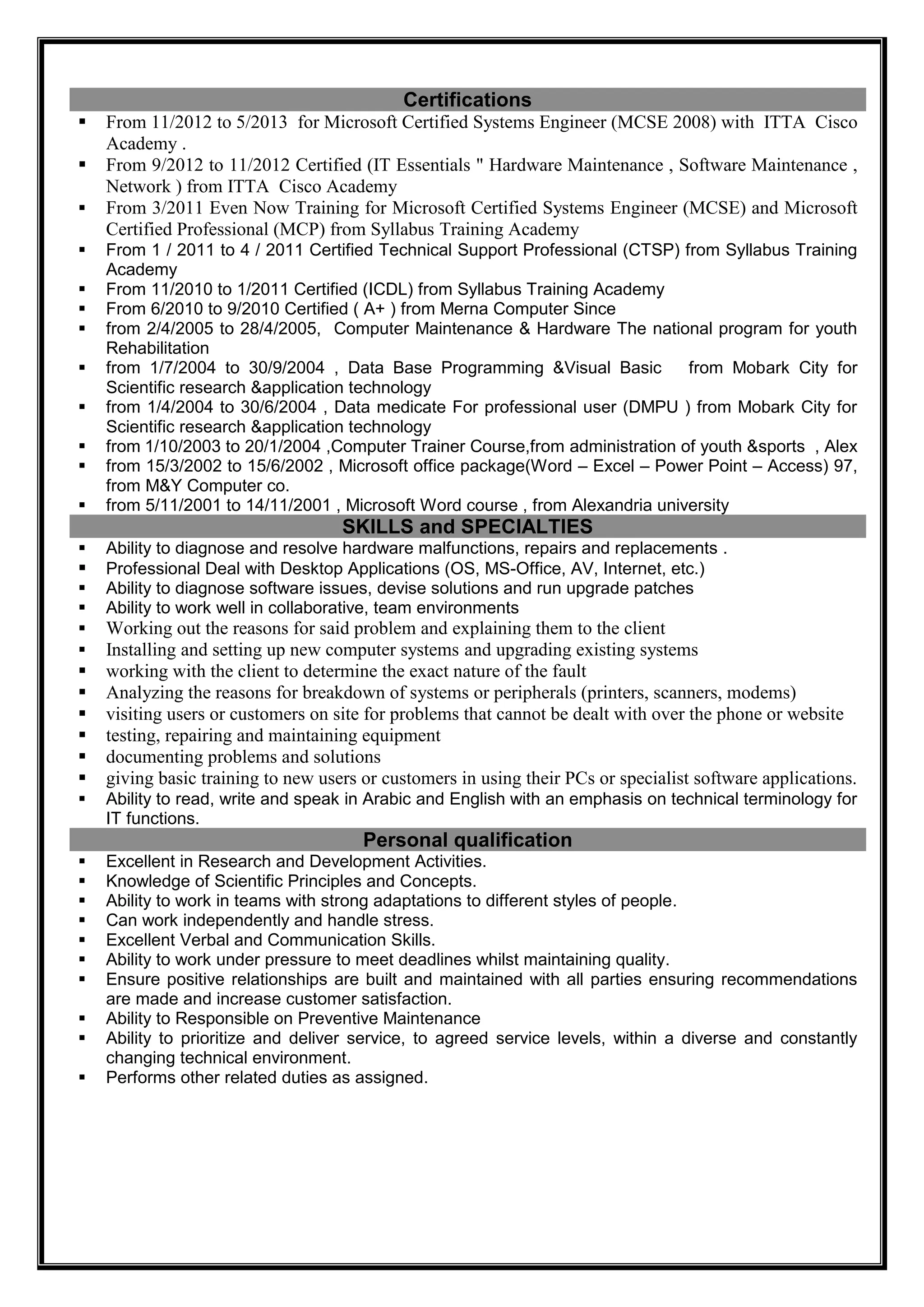 Esam_el-Halapy_CV | PDF