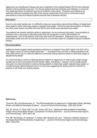 Daptomycin MUE Jun to Oct 2014 | PDF | Infectious Diseases | Diseases ...