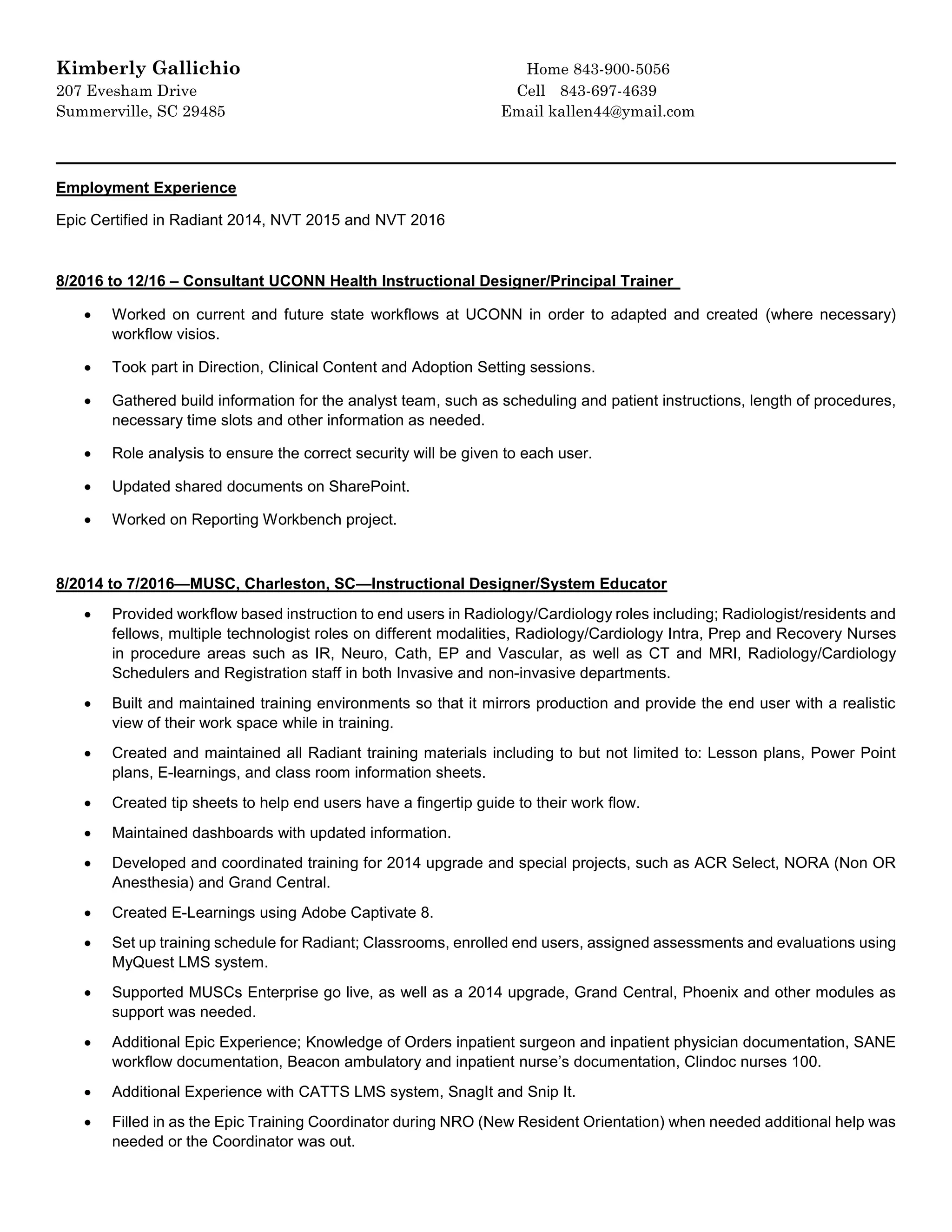 Final Resume 1 | PDF