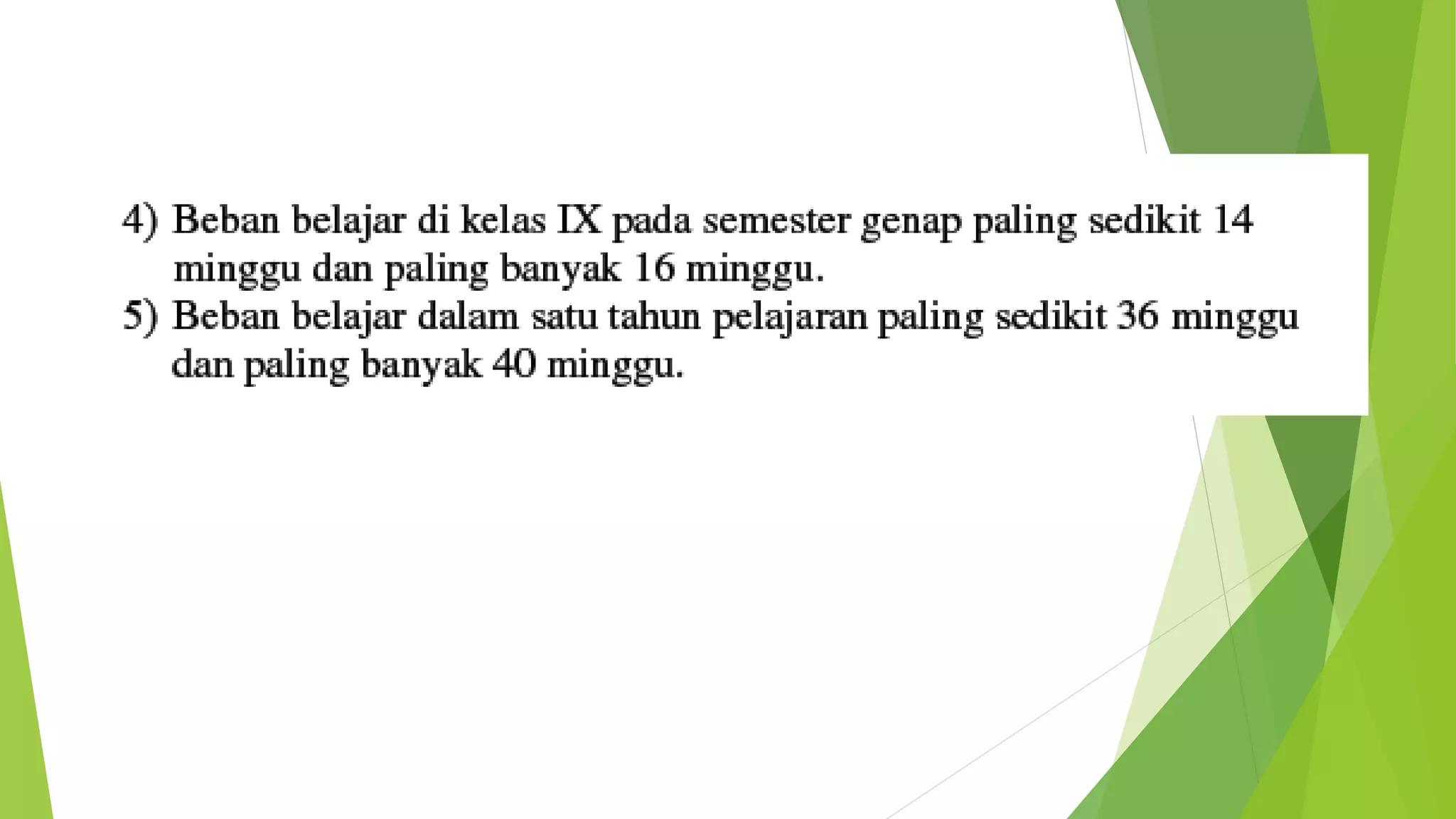 Beban belajar dan struktur kurikulum madrasah (mi, m ts, ma) | PPT