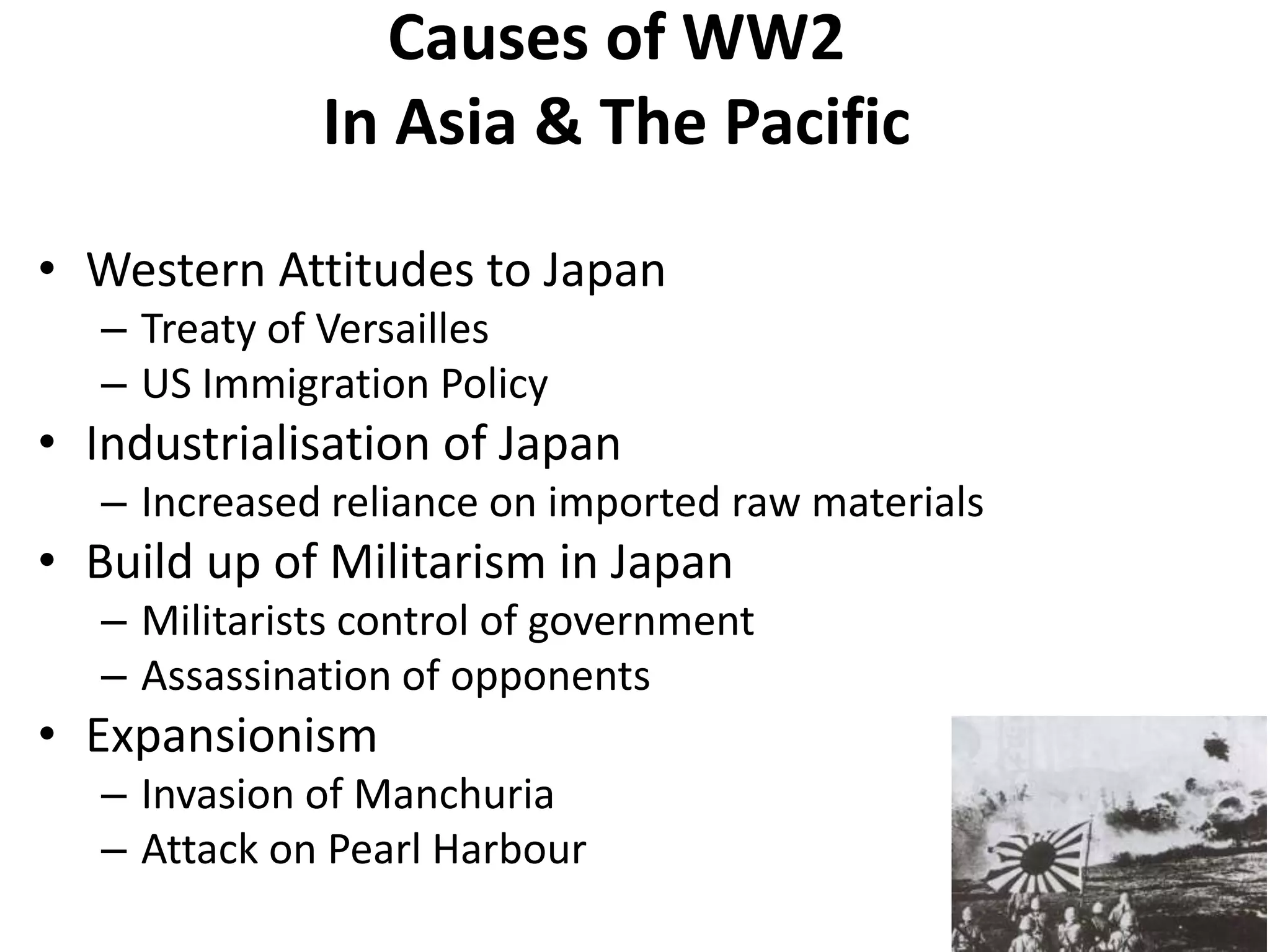 Causes of ww2 revision powerpoint | PPT