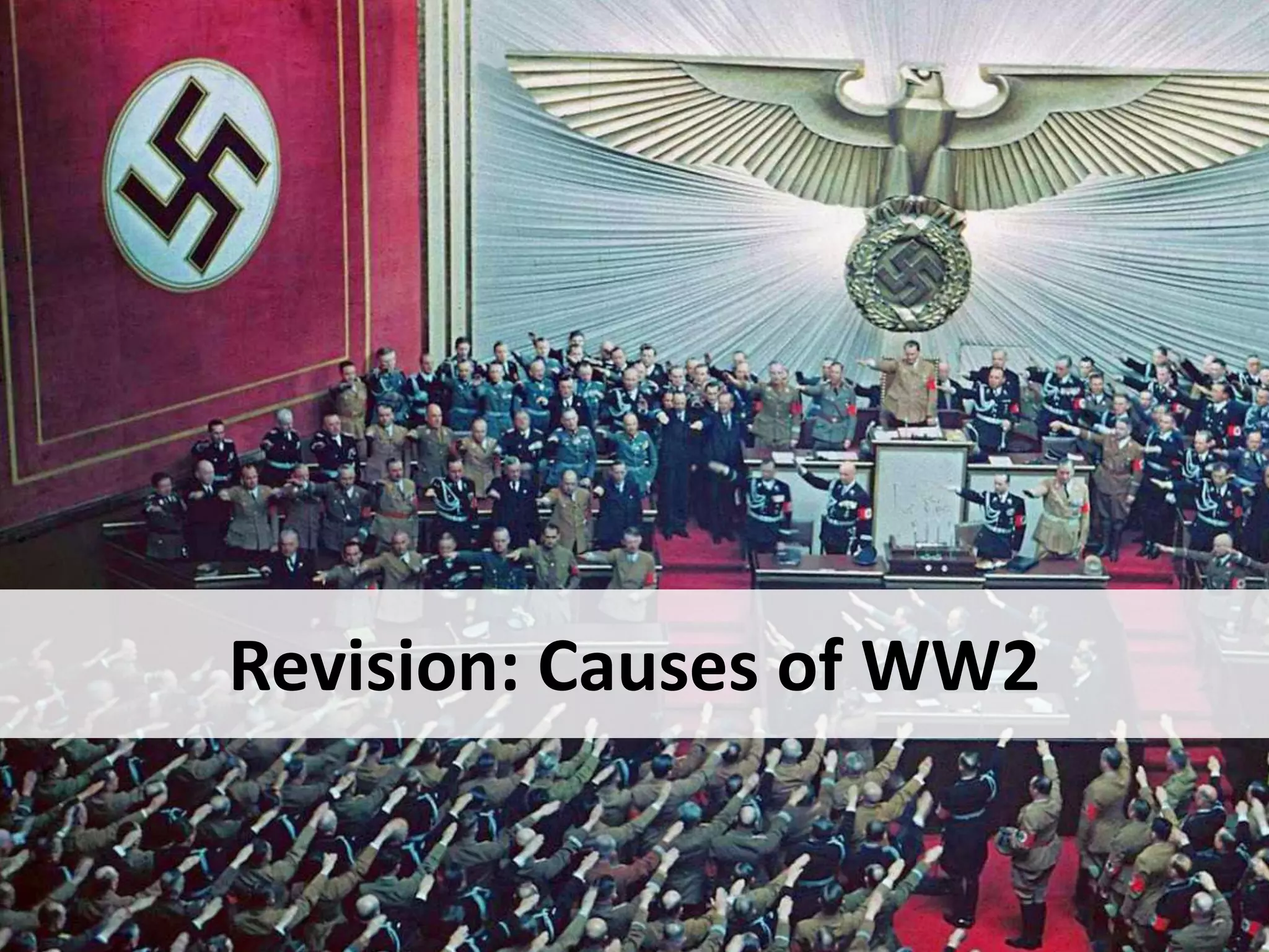 Causes of ww2 revision powerpoint | PPT