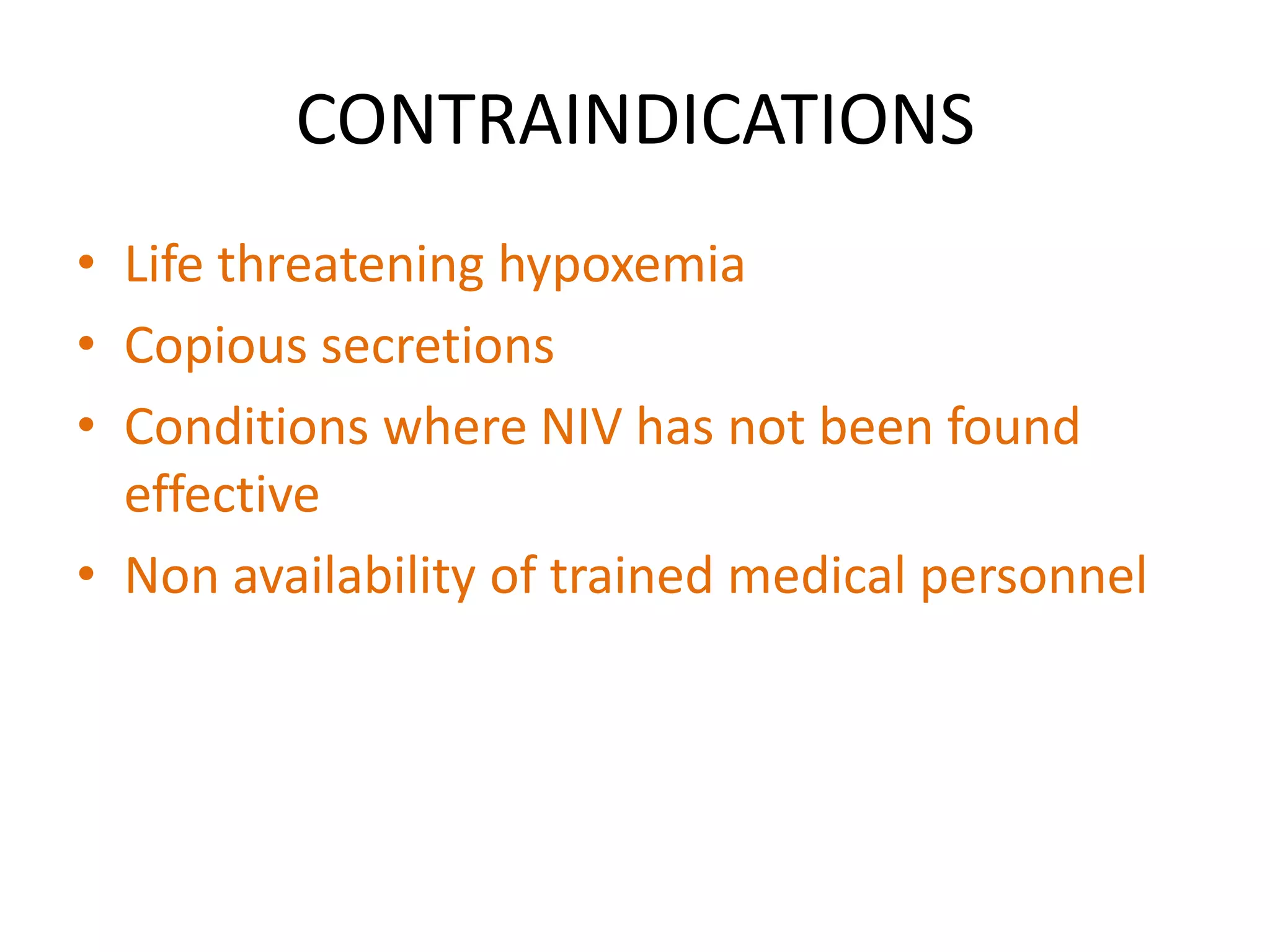 Non-invasive Ventilation | PPTX