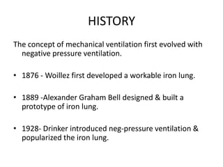Non-invasive Ventilation | PPTX