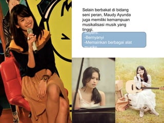 Maudy Ayunda - Profile | PPT