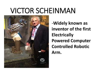 Engineers and their inventions that defined robotics | PPTX