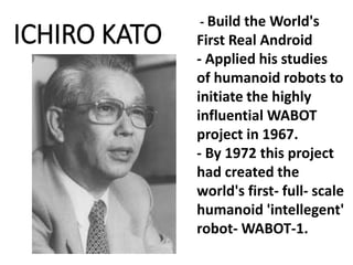 Engineers and their inventions that defined robotics | PPTX