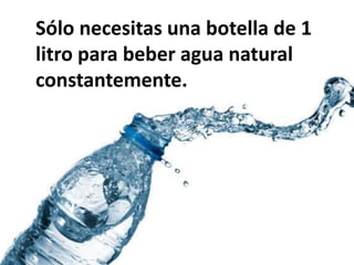 Beber agua: Habitos saludables | PPTX