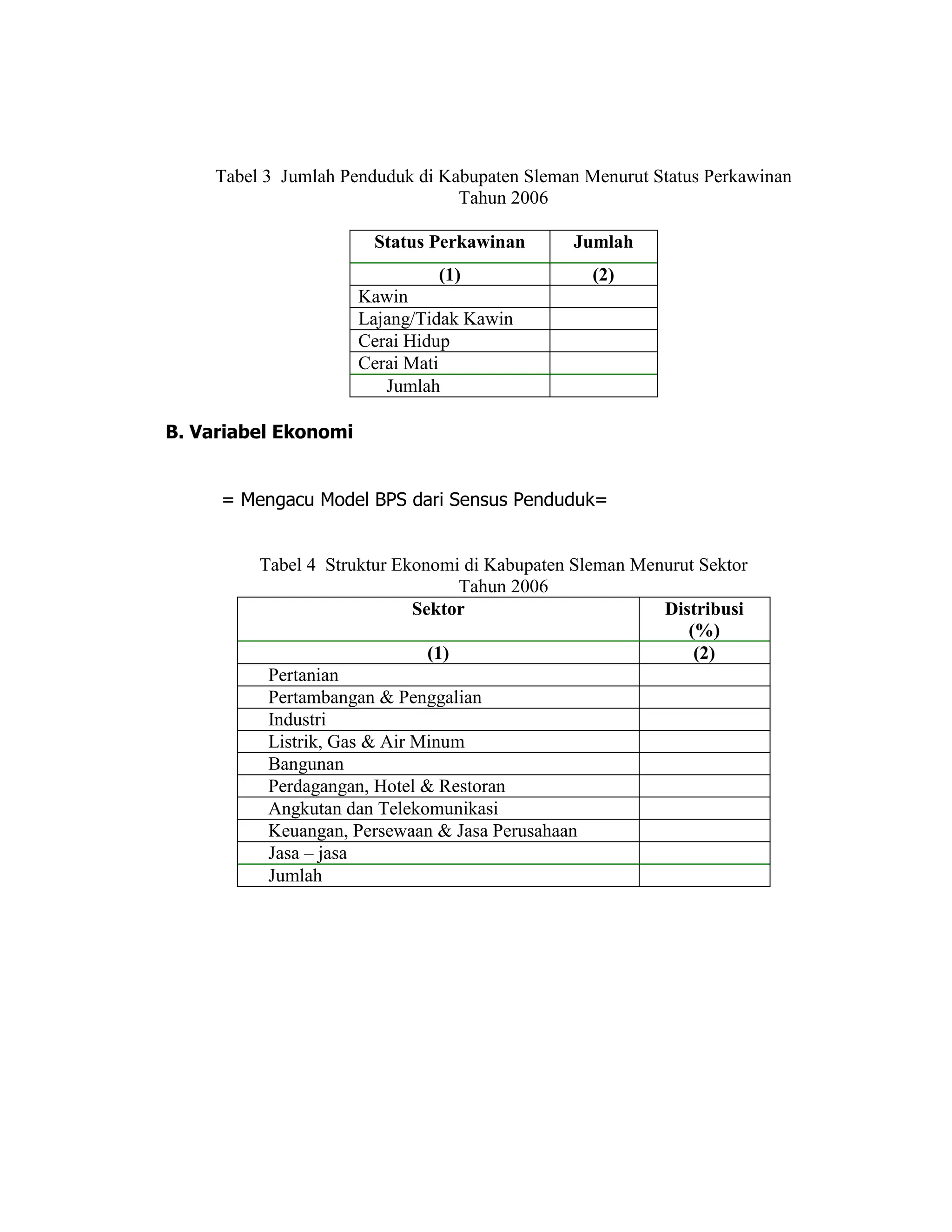 Beberapa contoh-dummy-tabel | DOCX