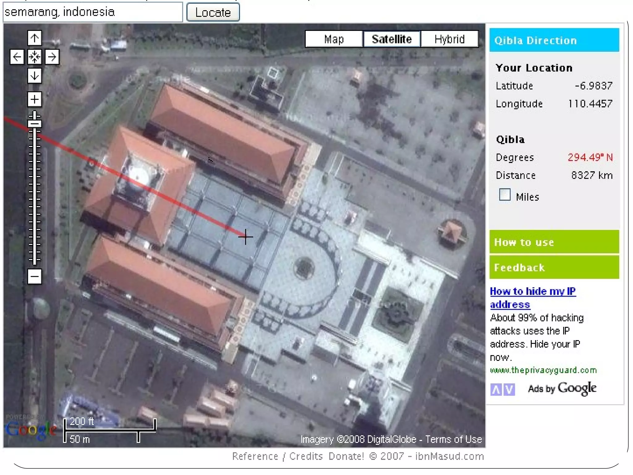 Beberapa metode pengukuran arah kiblat dan plus minusnya | PPT