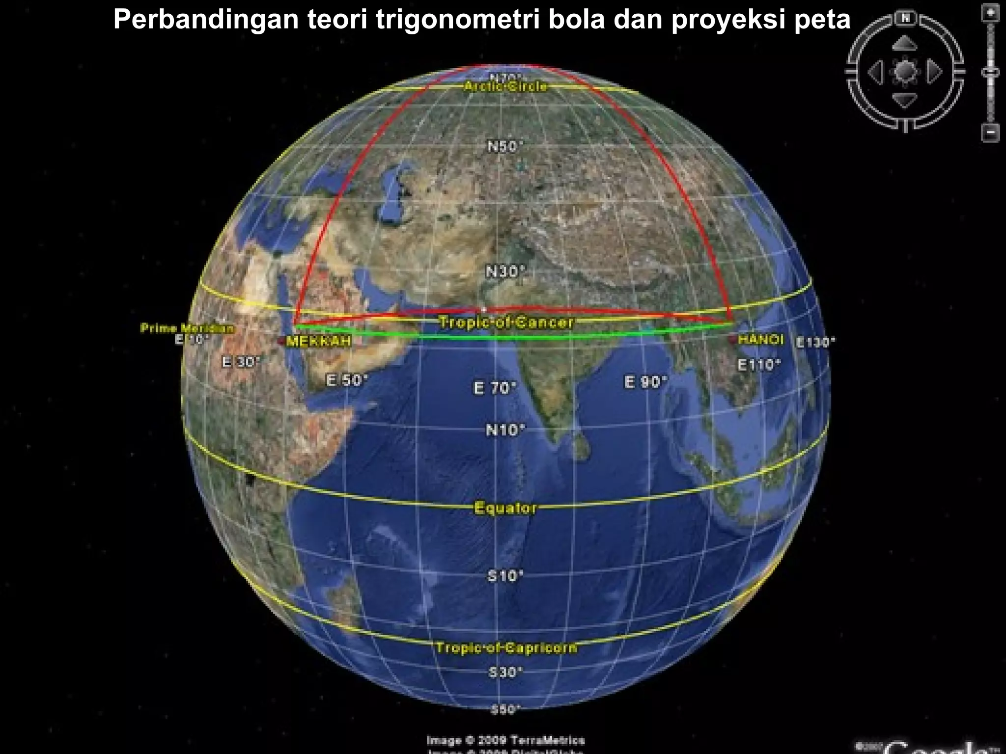 Beberapa metode pengukuran arah kiblat dan plus minusnya | PPT