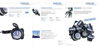 Bebob controllers | PDF