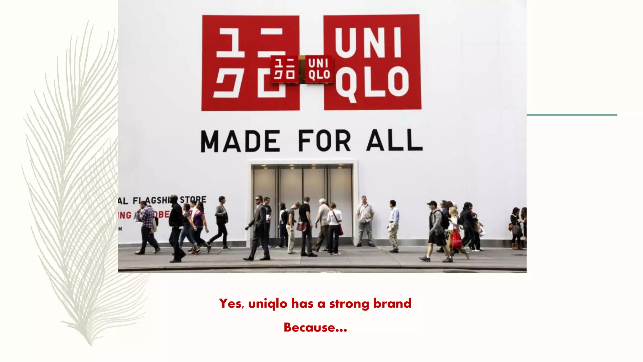 Uniqlo from Marketing concept | PPTX | Apparel Industry | Industries