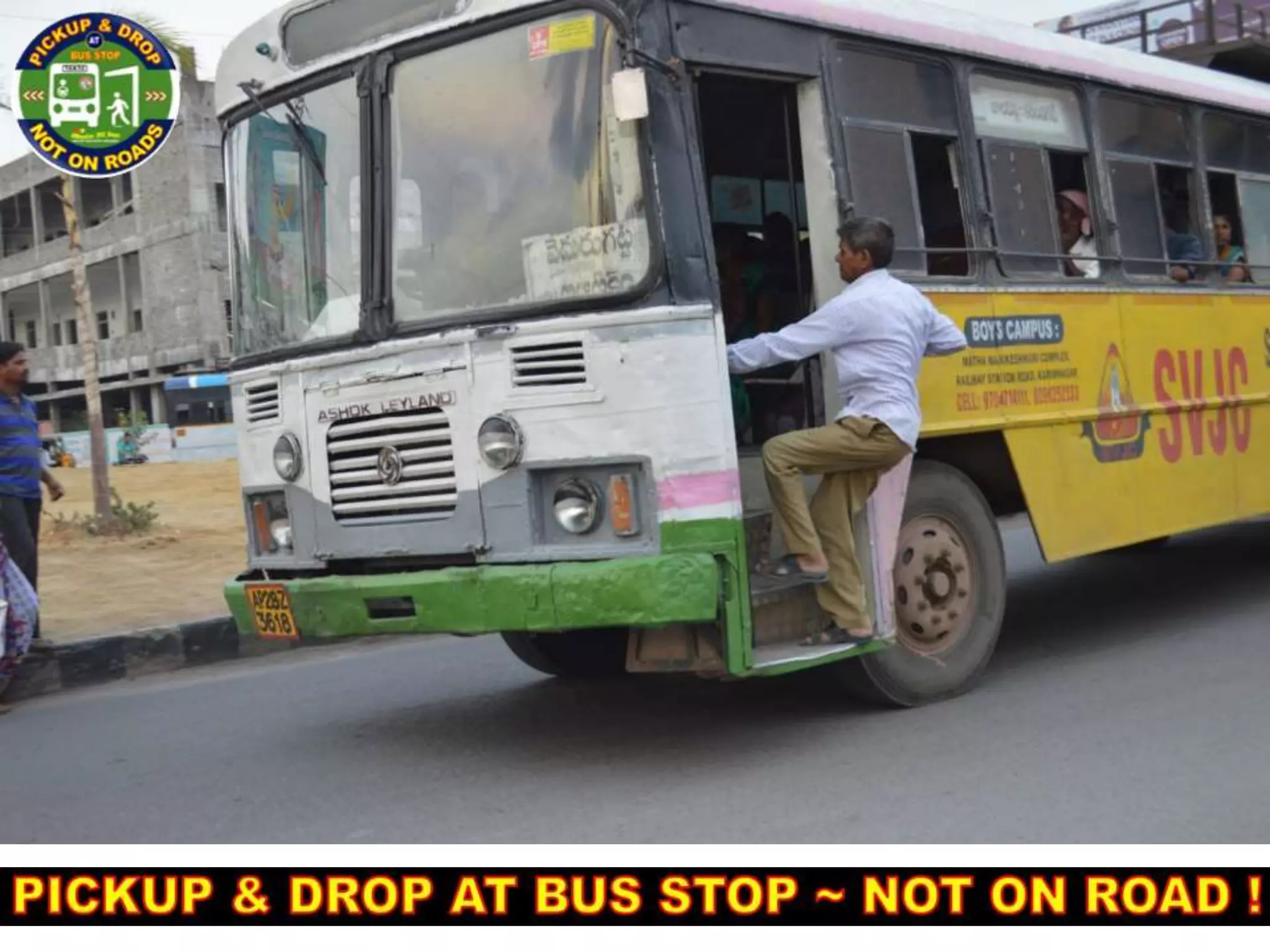 Be Bus Aware ~ Bus Safety Is A Shared Responsibility | PPTX | Rail ...