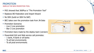 Learn how SAP BusinessObjects is used at BEC and some of their ...