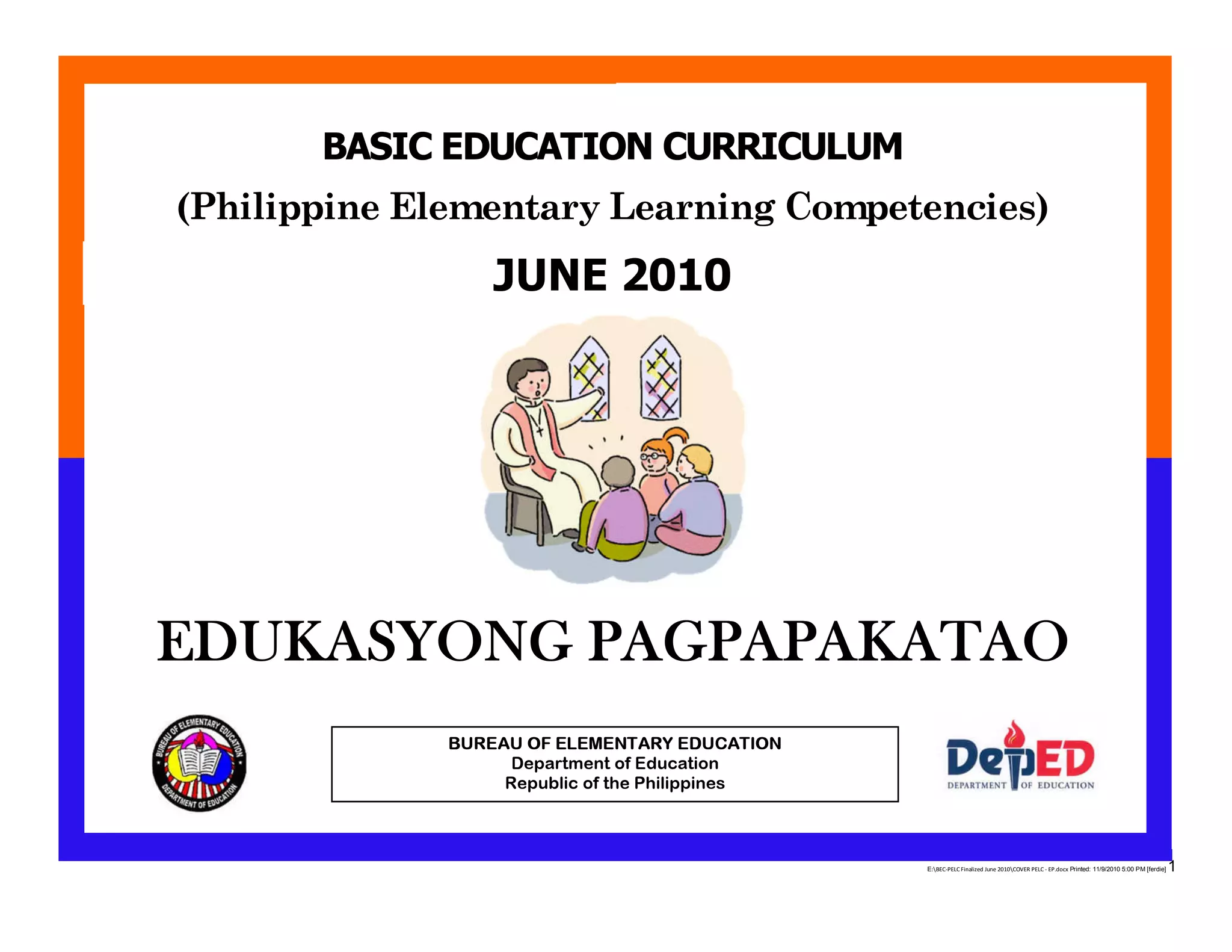 Bec pelc character educ | PPT