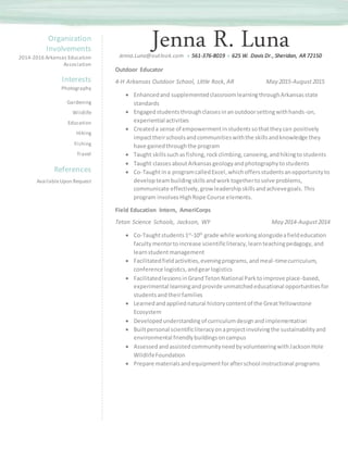 Teaching Resume_Luna_Jenna | DOCX