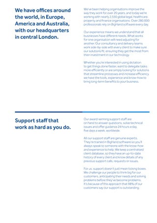 BigHand_Brochure | PDF