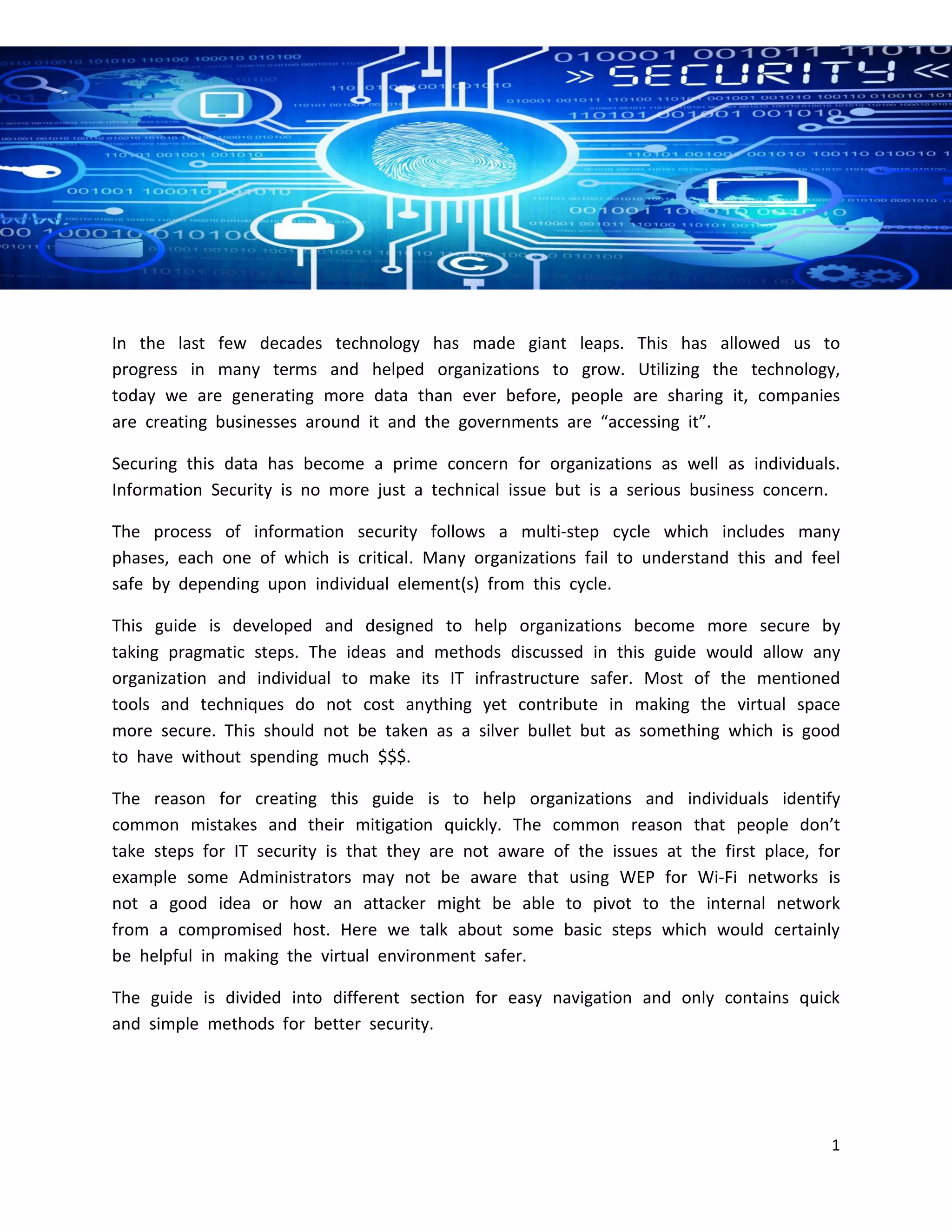 Elementary-Information-Security-Practices | PDF