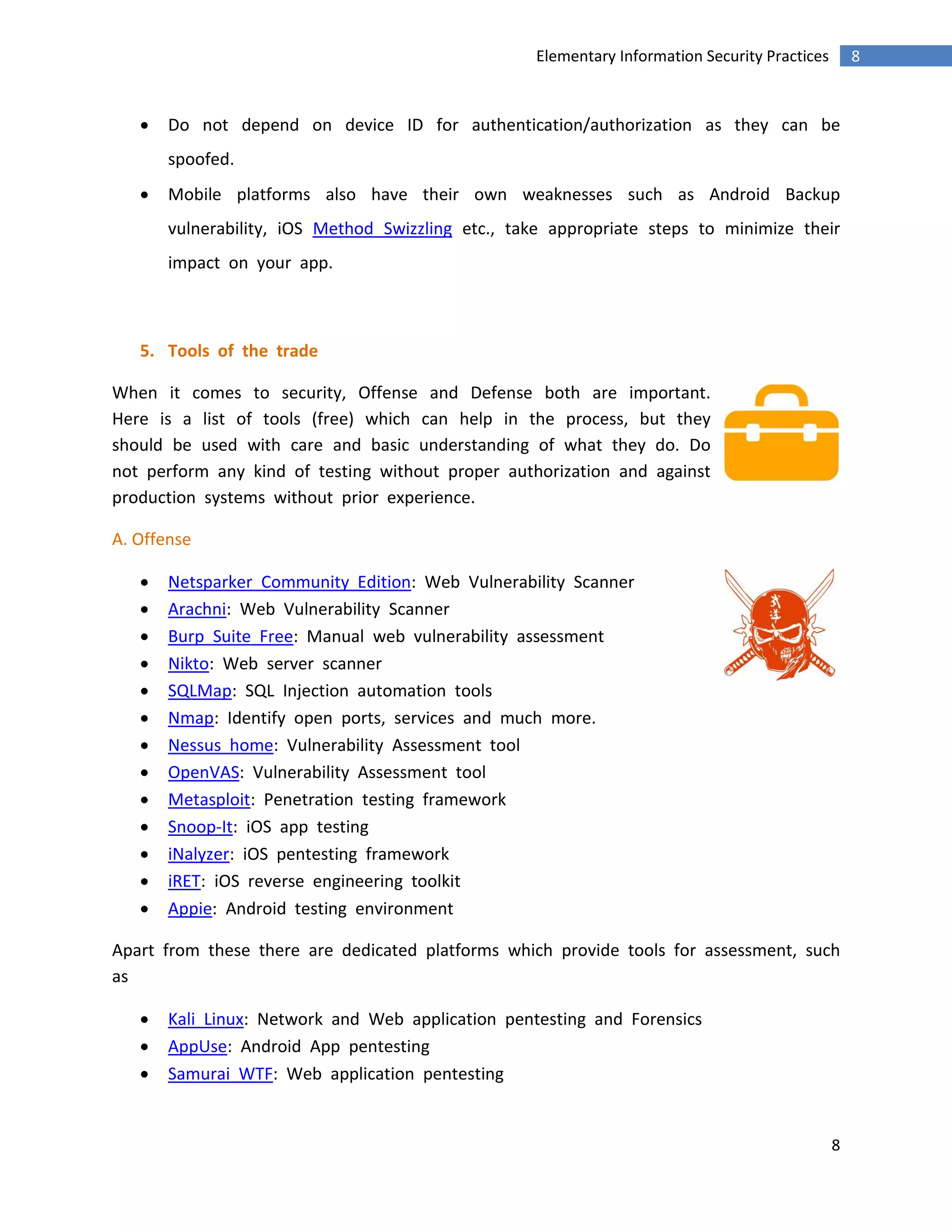 Elementary-Information-Security-Practices | PDF