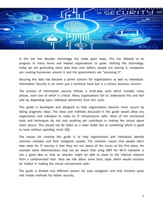 Elementary-Information-Security-Practices | PDF