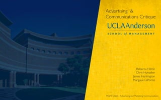 Ad Critique - Thesis | PPT