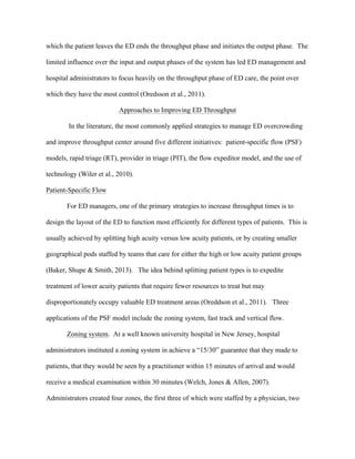 White Paper ED Throughput | PDF