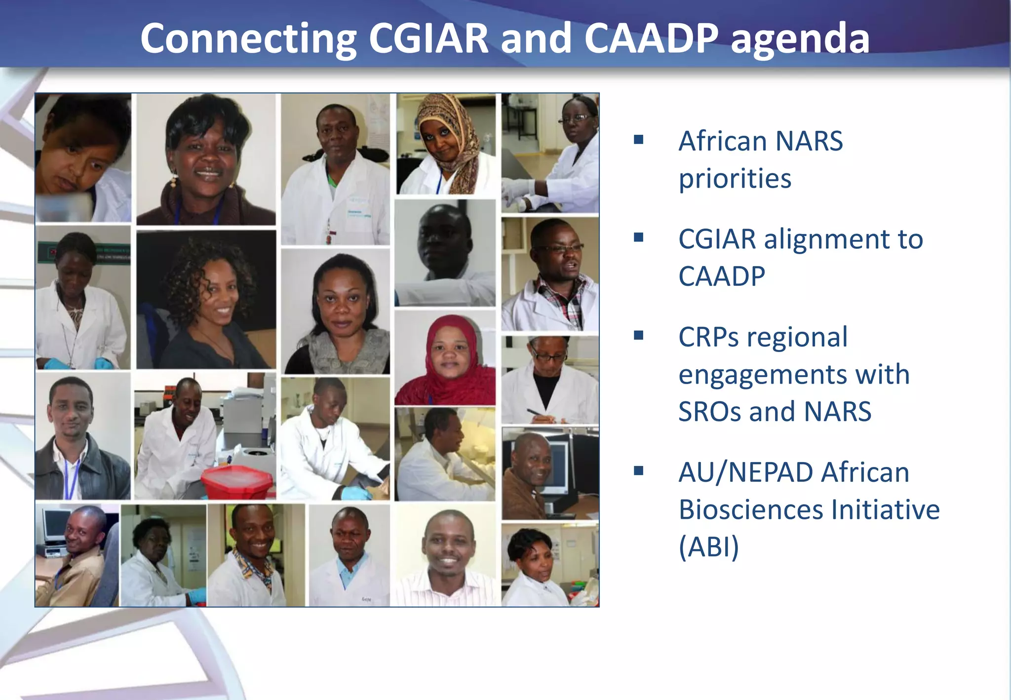 BecA-ILRI Hub: Building bioscience technology platforms for Africa’s ...