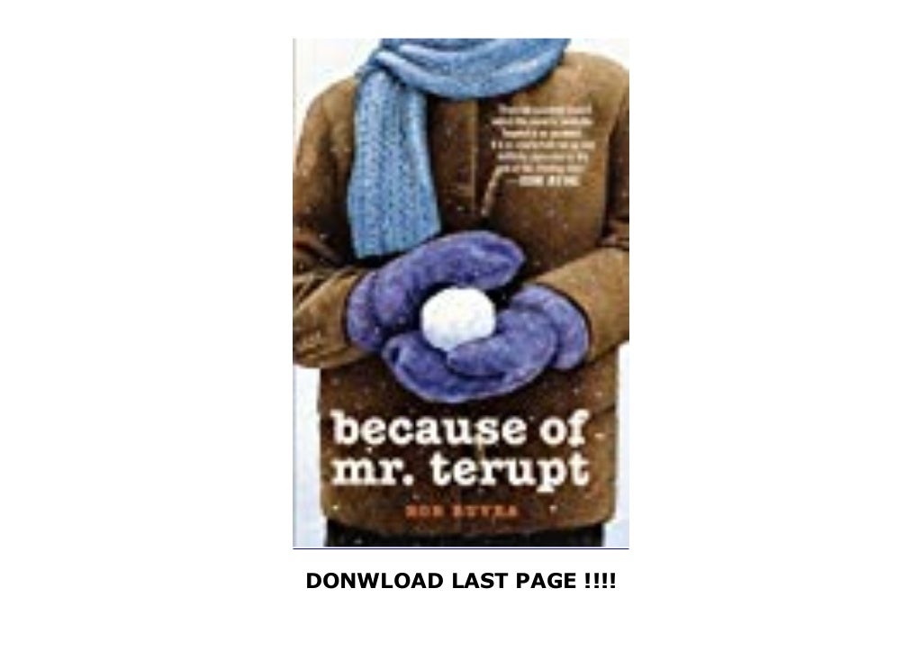 Full E-book Because of Mr. Terupt (Mr. Terupt, #1) Best Sellers Rank : #2