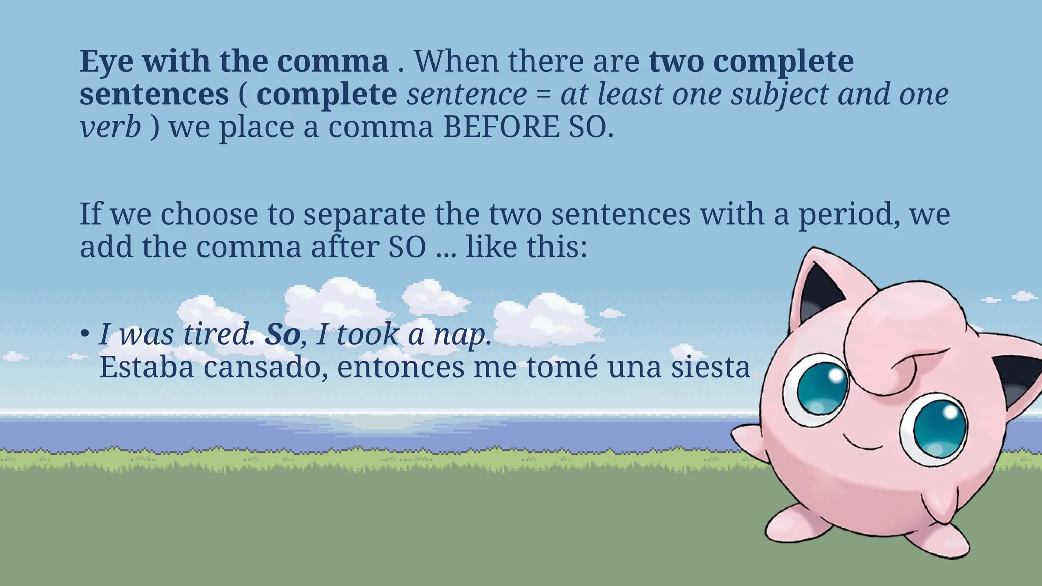 Because , So, and After - Conectores en inglés con ejemplos | PPTX