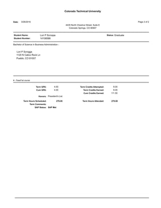 Transcripts | PDF | Undergraduate Education | College Education