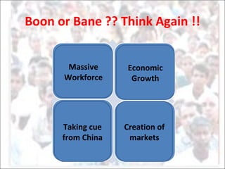 population - boon or bane | PPT