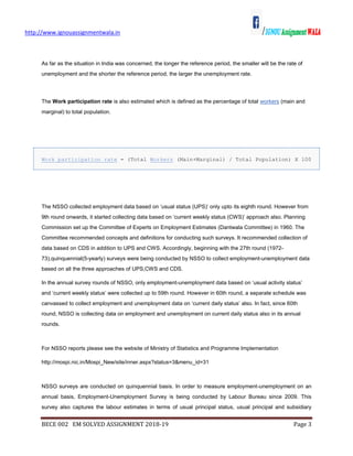 ignou Bece 002 solved assignment 2018 19 | PDF