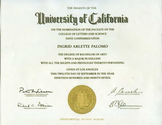 Ucla Diploma